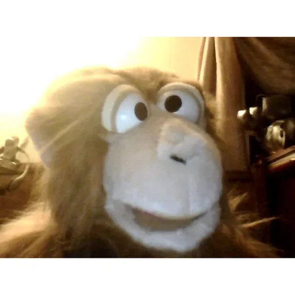 silly monkey puppet